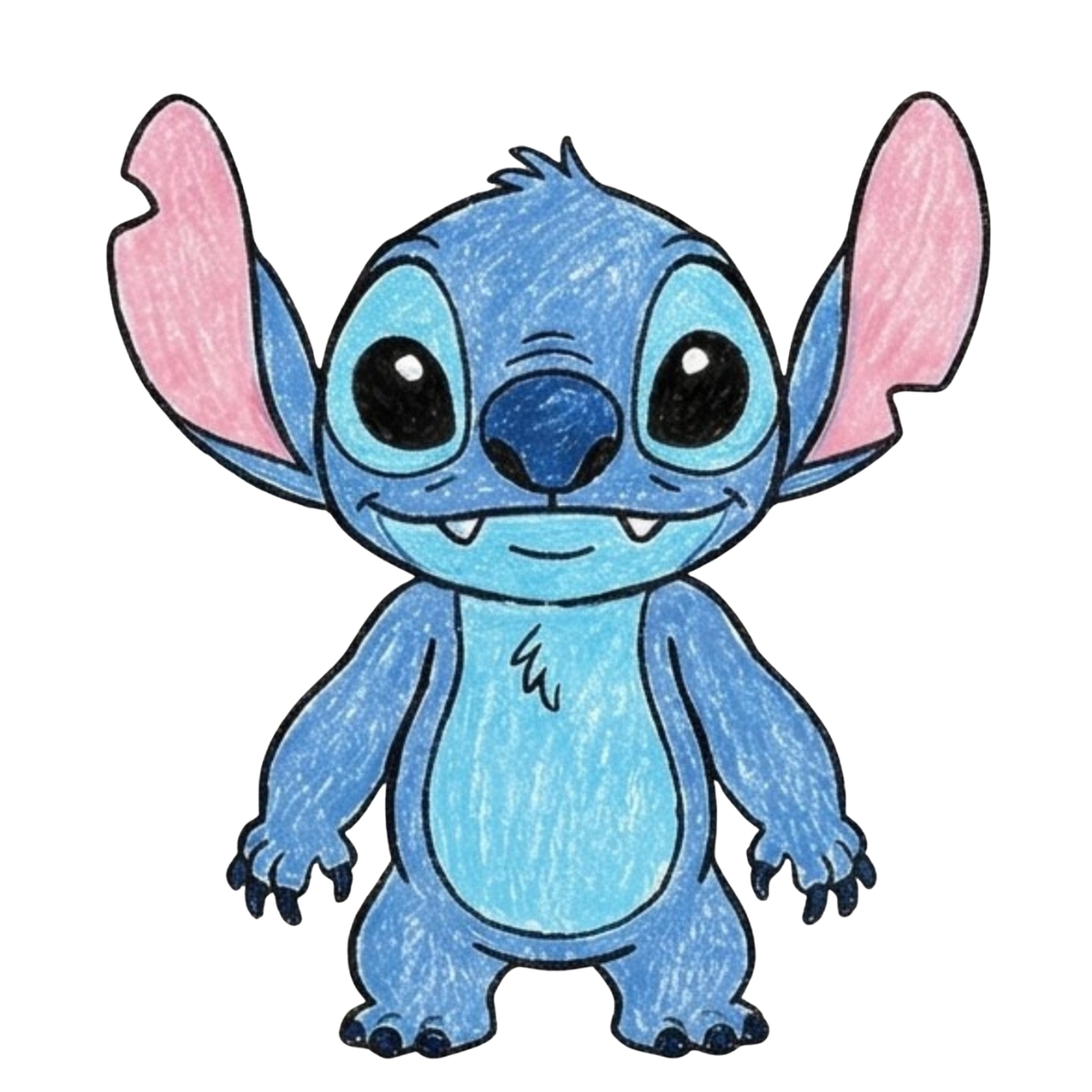 How to Draw Stitch: Easy Step-by-Step Stitch Drawing Tutorial