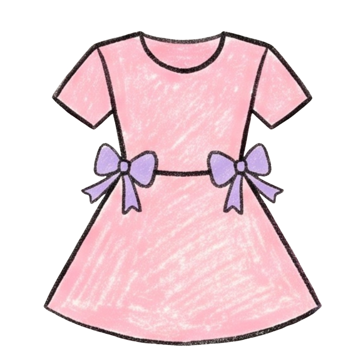 How to Draw a Dress Easy: Cute Step-by-Step Dress Drawing Tutorial