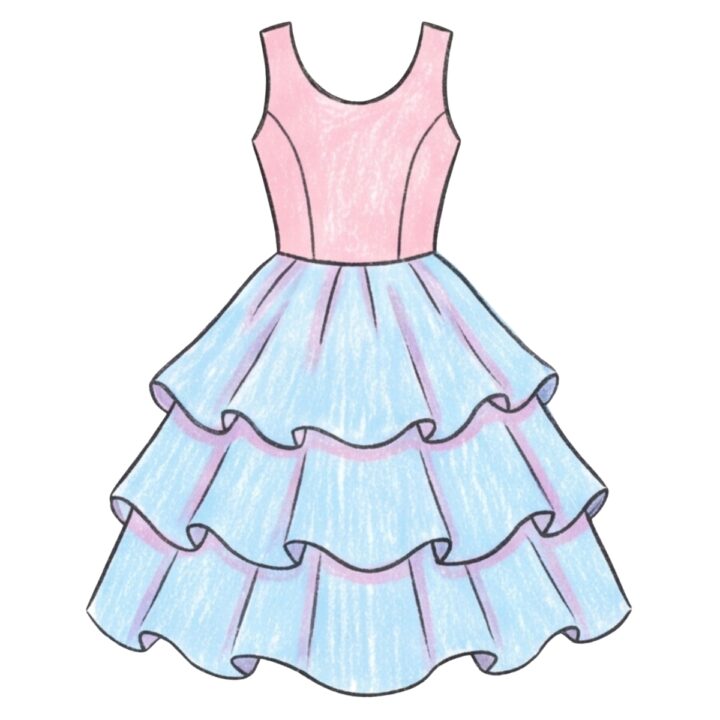 How to Draw a Dress Easy: Cute Step-by-Step Dress Drawing Tutorial